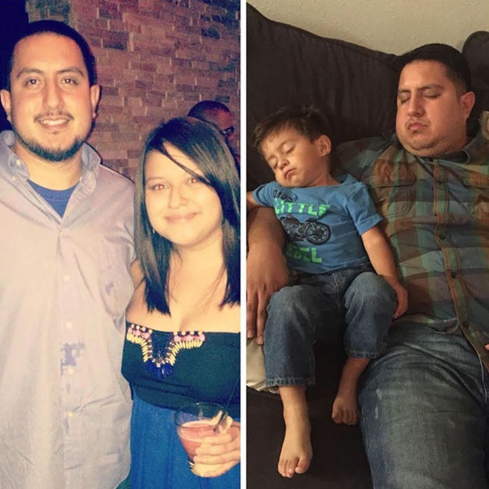 30+ Parents Share Photos of Them Before and After Having Kids, and the ...